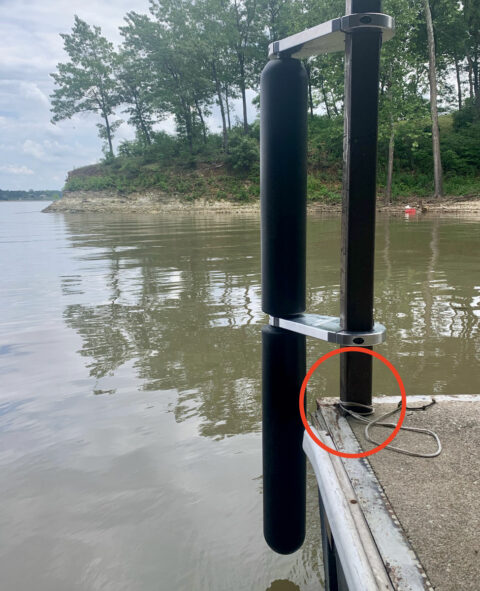 Vertical Dock Bumper | Boat Dock Roller | Buy Now